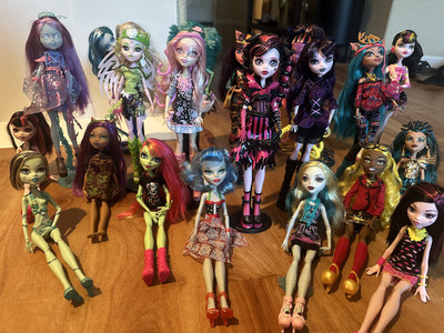 PICK YOUR OWN Monster High Doll Lot 20 Dolls Discontinued 2010-2018 ...