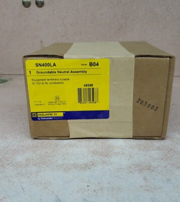 New! SQUARE D SN400LA SER. B04 NSFS | eBay
