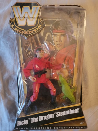WWF WWE Ricky The Dragon Steamboat Legends Figure Mattel Series 1 | eBay