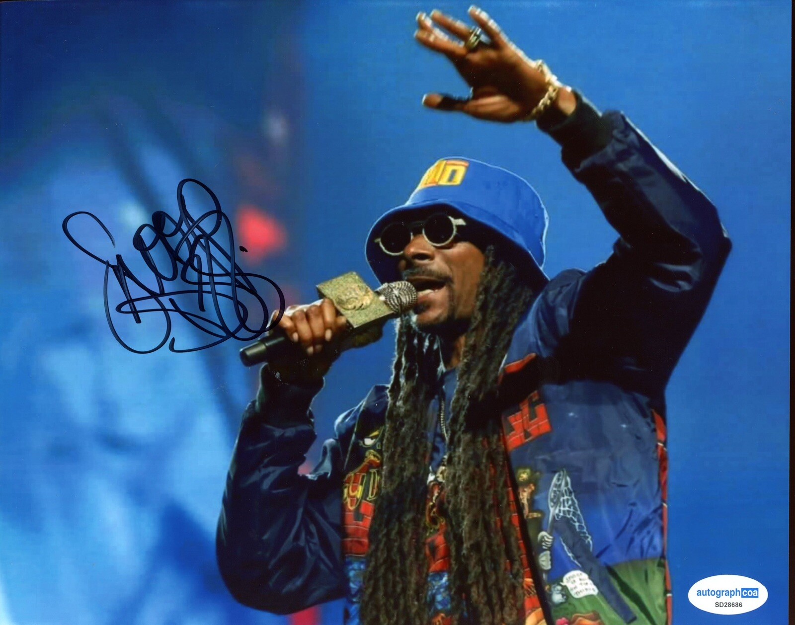 SNOOP DOGG AUTOGRAPH SIGNED 8X10 PHOTO RAPPER SINGER RAP ACOA LEGEND | eBay