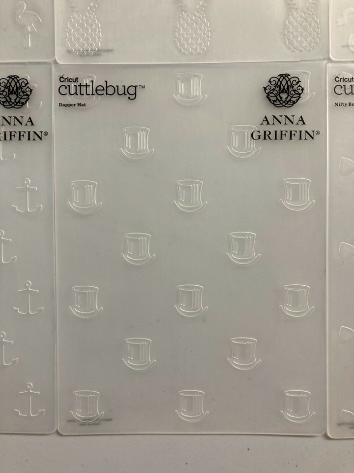 Cricut Cuttlebug Anna Griffin Wedding Tropical Letterpress Embossing ...