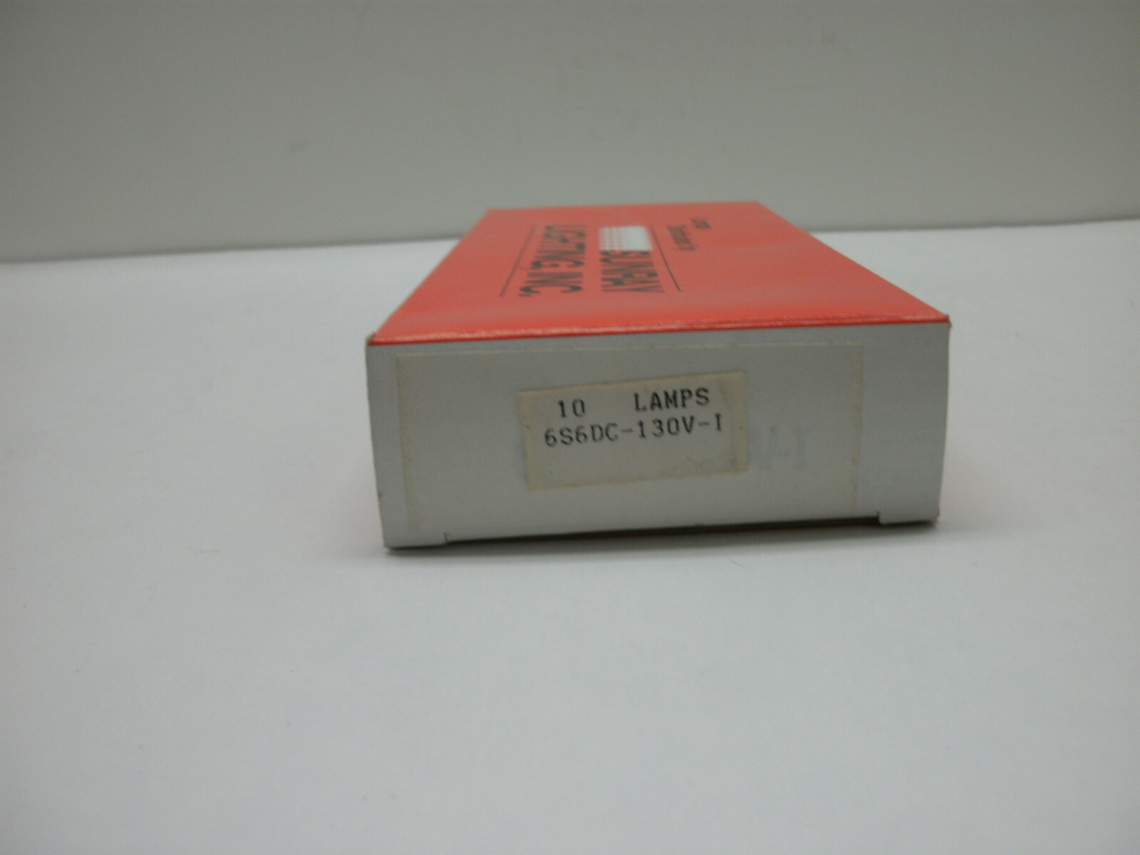 SUNRAY 6S6DC-130V-1 MINIATURE LAMP BULBS Ba15d BASE 130V 0.046A 6W (LOT ...
