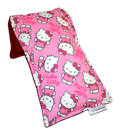 Wheat Bag / Heat Pack HELLO KITTY / PINK/RED - 38 x 16cms - FREE post ...