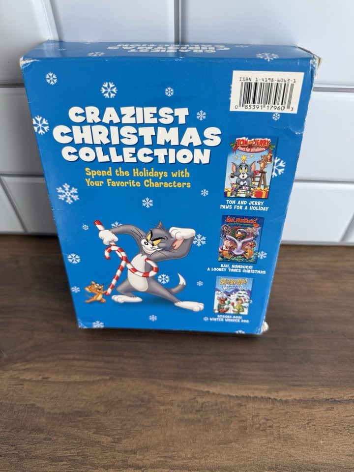 Craziest Christmas Collection DVD Tom & Jerry Scooby Doo Looney Tunes ...