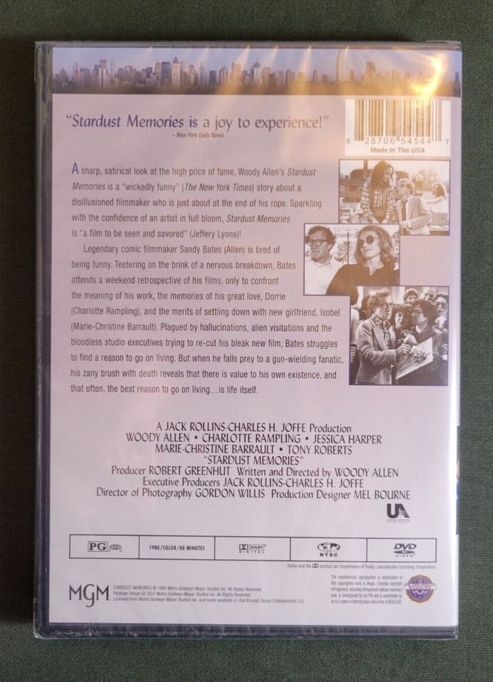Stardust Memories DVD (NEW) | eBay