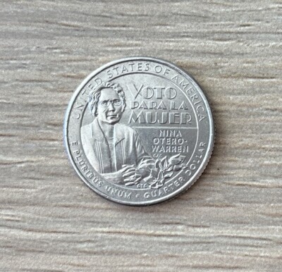 us coins auction error coins - 2022 D Voto Para la mujer - Quarter Very ...