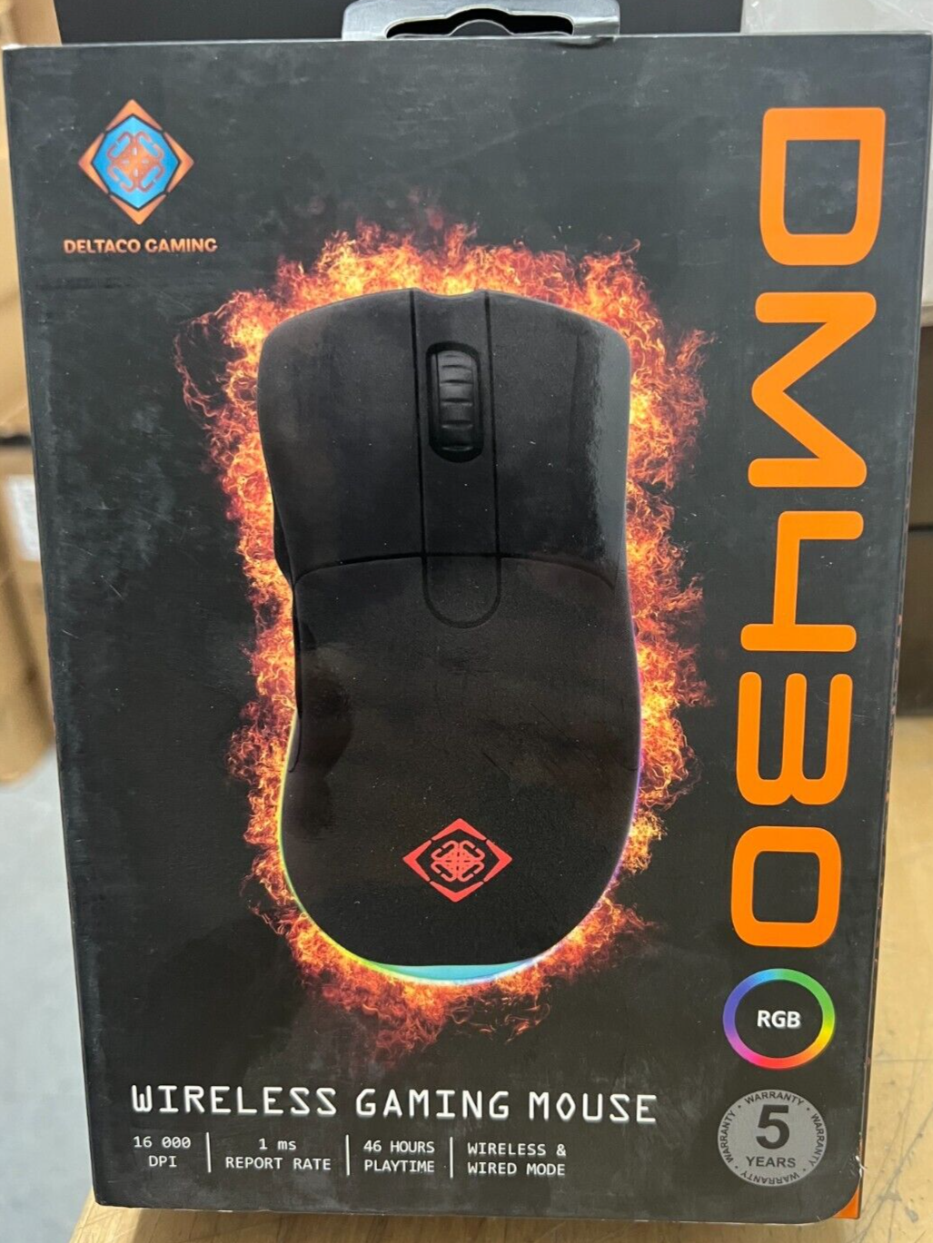 DELTACO GAMING DM430 Wireless Gaming Mouse Fast 2.4GHZ | eBay