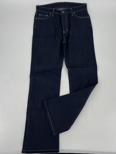 Blue Delta Jeans Women's Indigo Raw Denim Smooth Bespoke Jeans RW-30 ...