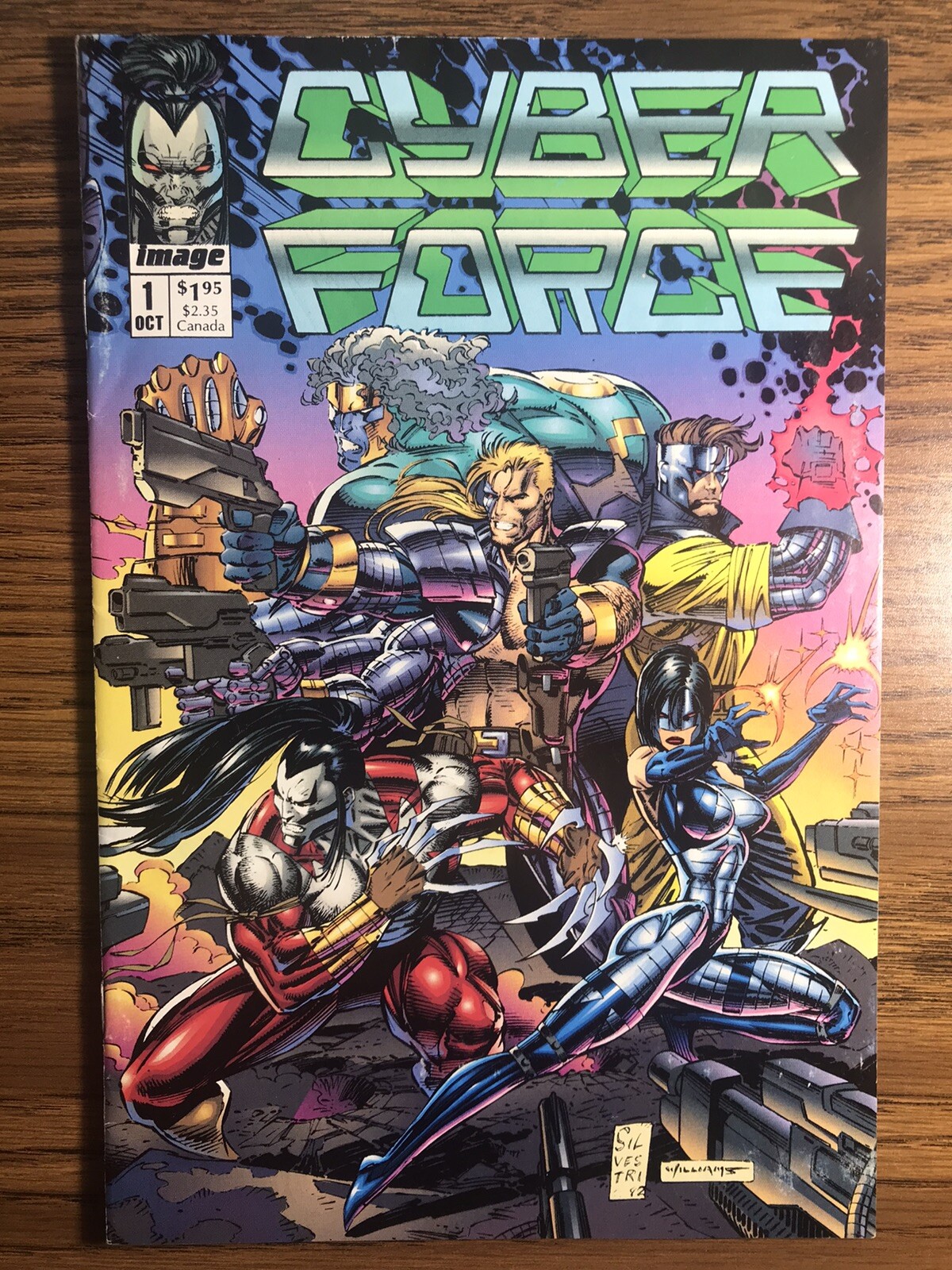 CYBERFORCE 1 with COUPON 1ST APP OF VELOCITY & CYBERFORCE IMAGE TOP COW ...