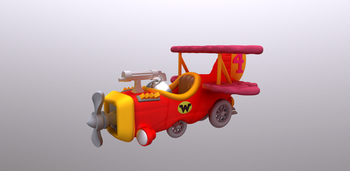 UNPAINTED Wacky Races Crimson Haybailer Chibi 3d Printed Models | eBay