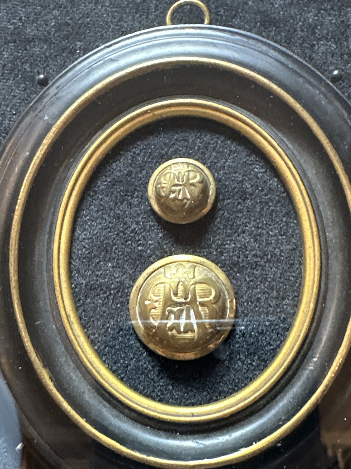 Stunning GAR Buttons Display Shadowbox Collage Professionally Framed | eBay