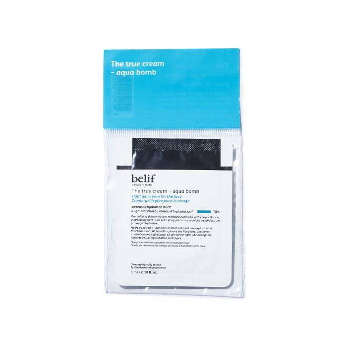 BELIF THE TRUE CREAM AQUA BOMB LIGHT GEL CREAM FOR THE FACE 30 SAMPLES ...