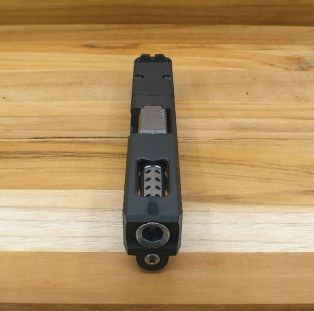 For Glock 19 19X Complete Slide GEN5 RMR Sights Lightning PORTED Polish ...