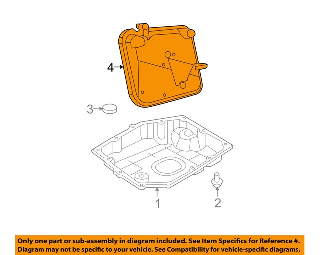 Auto Trans Filter Kit Mopar 52852913AB for sale online | eBay
