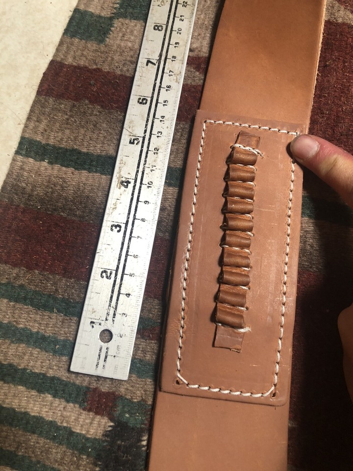 Leather Bandoleer Holster Fits Heritage Rough Rider Ruger Wrangler 22 ...
