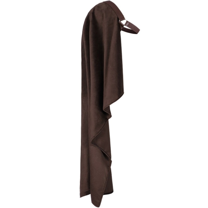 Men Medieval Shawl Half Shoulder Cape Medieval Half Shoulder Cloak for ...