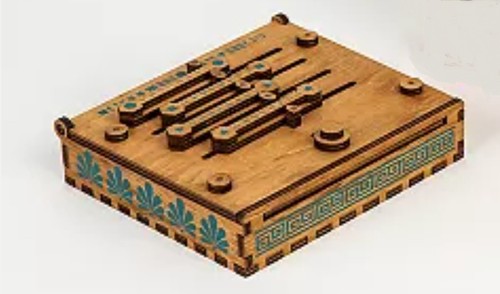 Wooden Puzzle Box CAESAR'S CODEX Brainteaser Cash/GC Holder | eBay
