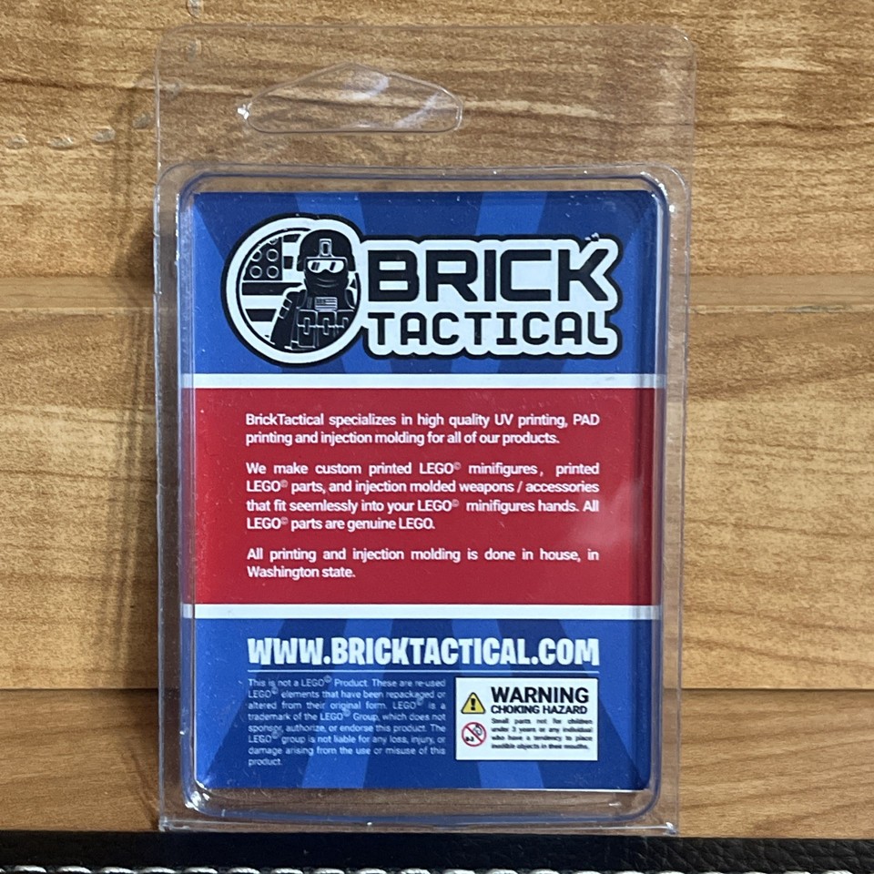 Brick Tactical Custom Lego Minifigure Tactical Defending Operator | eBay