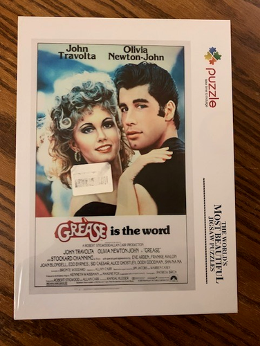 JOHN TRAVOLTA & OLIVIA NEWTON-JOHN GREASE IS THE WORD MOVIE POSTER ...