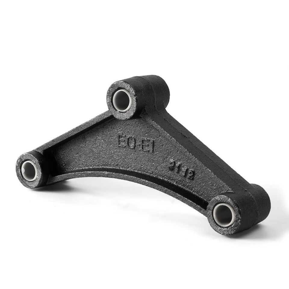 Black Tandem Trailer Axle Shackle Kit Heavy Duty Steel For Double Eye ...