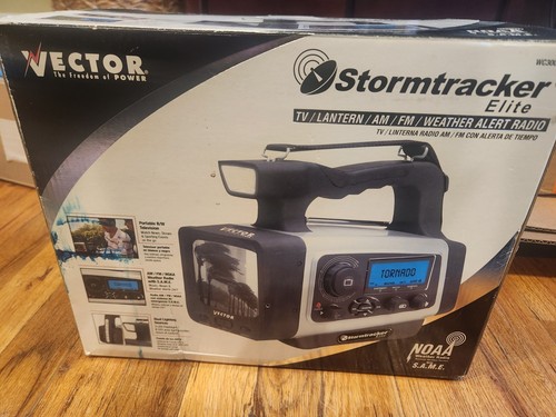Vector Stormtracker Elite WC300DSV TV/Lantern/AM/FM/ Weather Alert ...