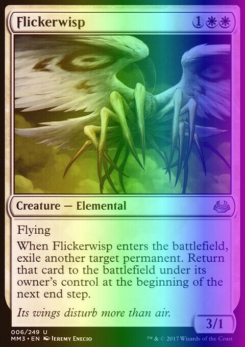 Magic the Gathering MTG Flickerwisp (6) Modern Masters 2017 NM FOIL | eBay