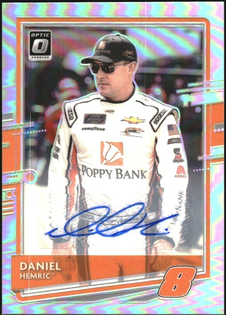 2021 Panini Donruss NASCAR - Optic Daniel Hemric #36 Holo Prizm ...