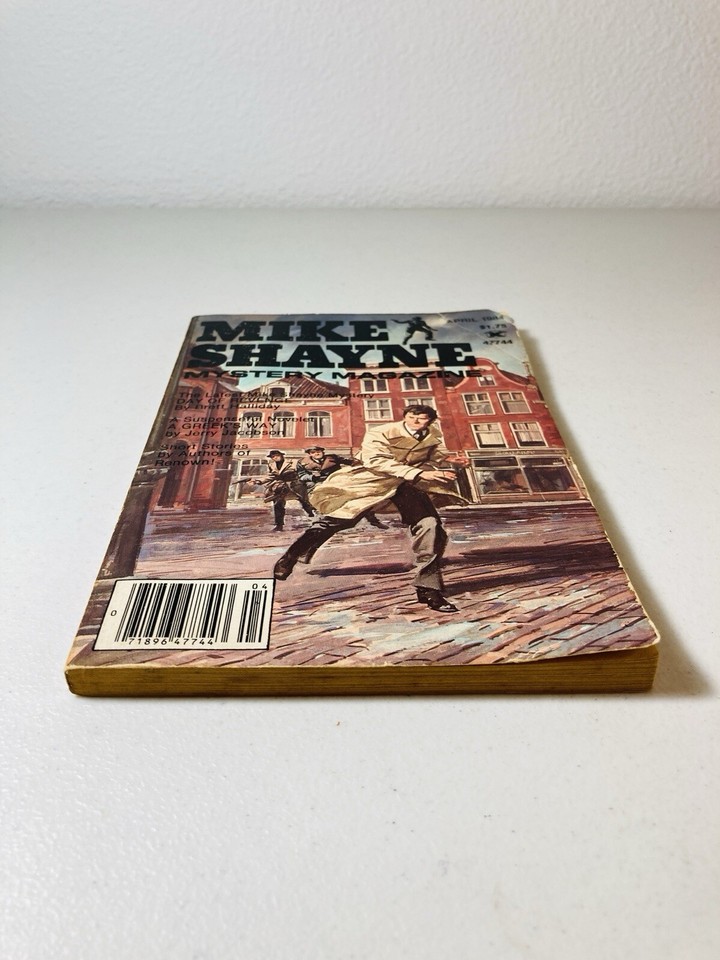 Mike Shayne Mystery Magazine - April 1984 Crime Detective Mystery Short ...