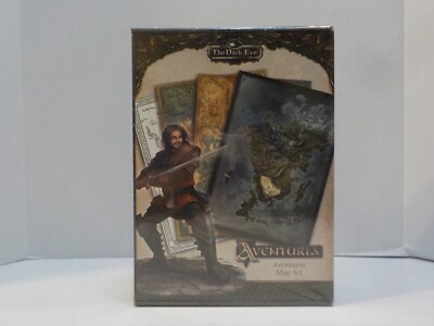 N G1022 THE DARK EYE: AVENTURIA ADVENTURE CARD GAME Map Set New | eBay