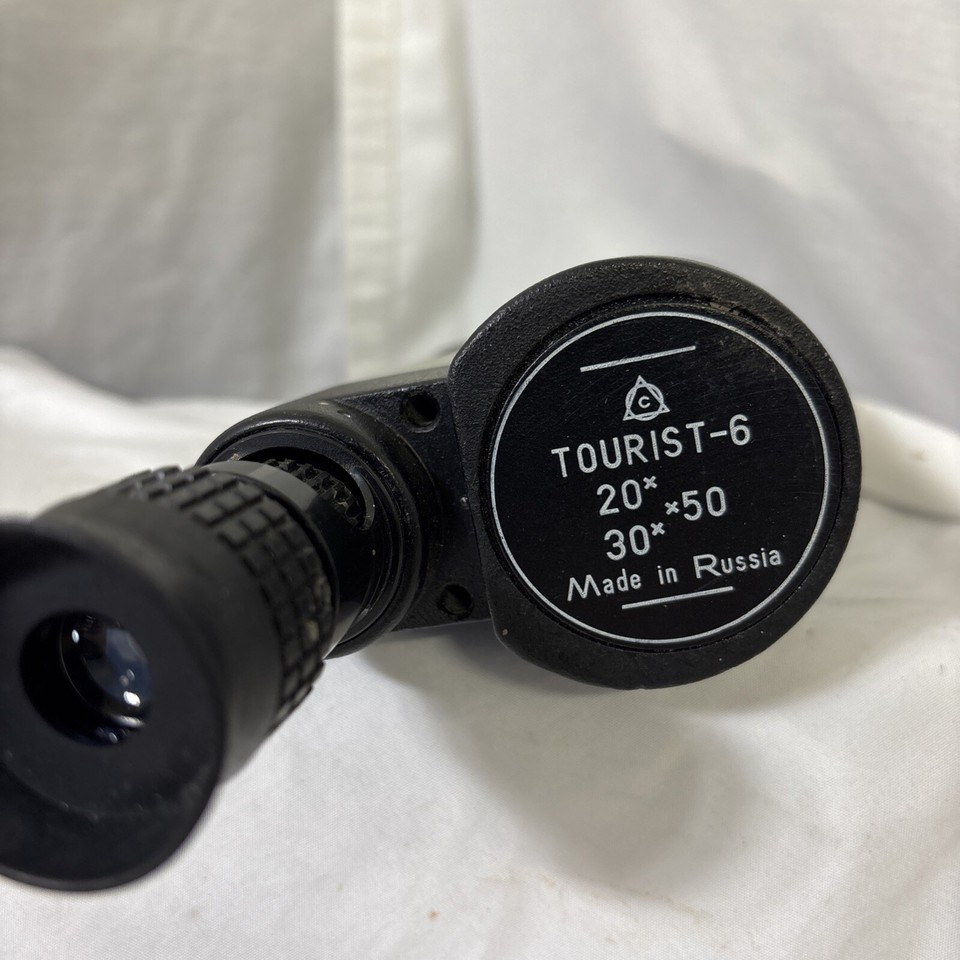 Tourist-6 Spotting Scope Monocular Hunting Soviet Vintage Spyglass 20 x ...