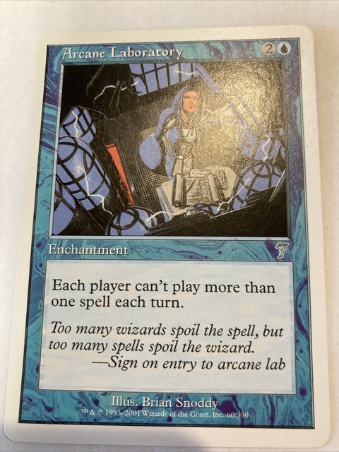 MTG Arcane Laboratory Seventh Edition 60/350 Regular Uncommon for sale ...
