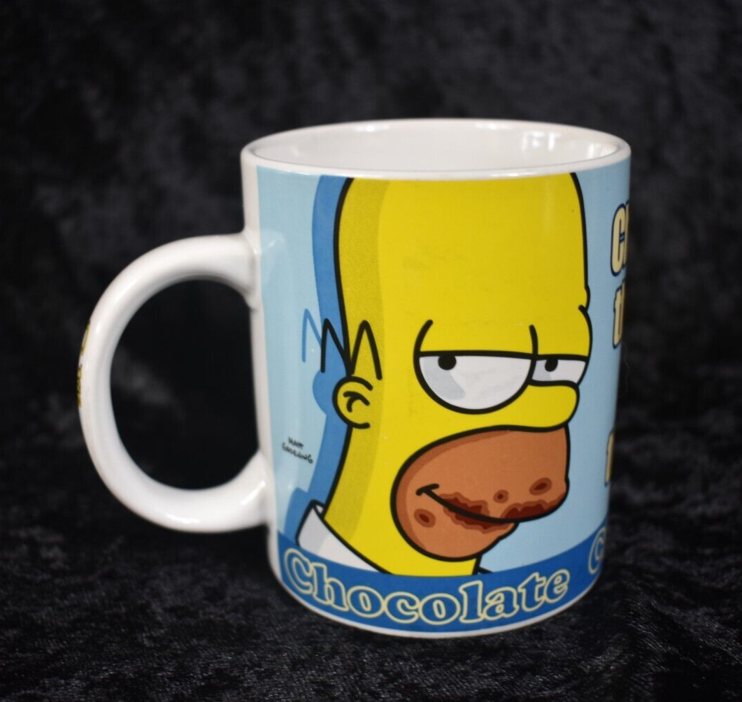 Homer Simpson Chocolate the Lip Balm of the Gods Ceramic Mug | eBay