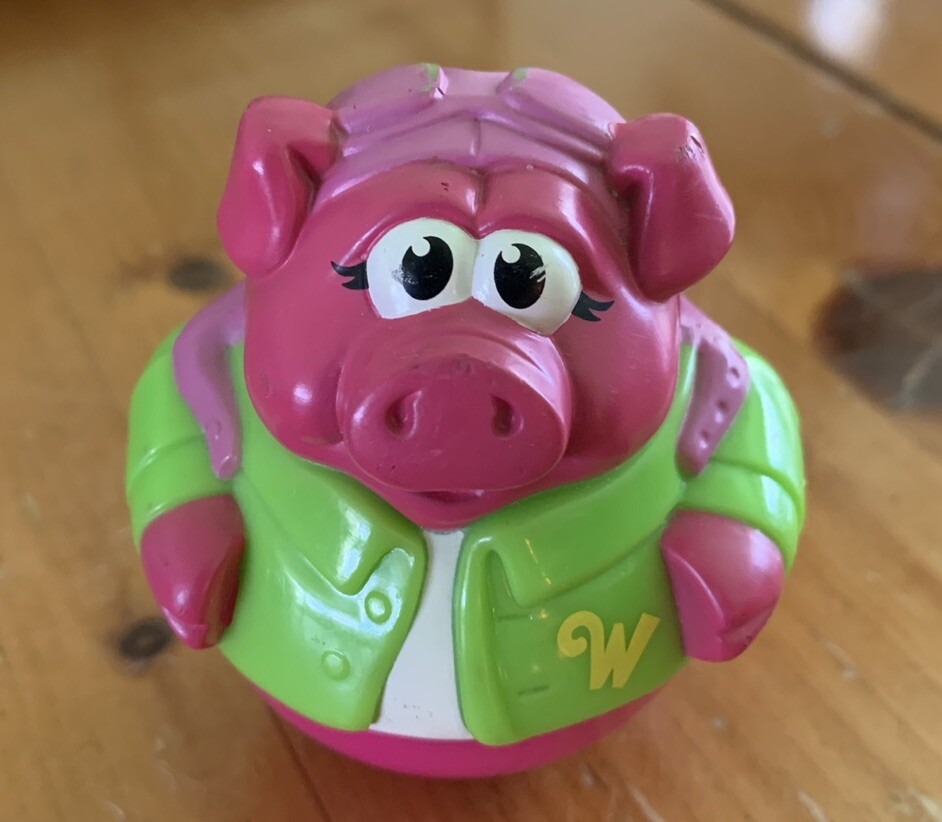 Playskool People Weebles Castle Home Farm - Pink Pig The Pilot | eBay
