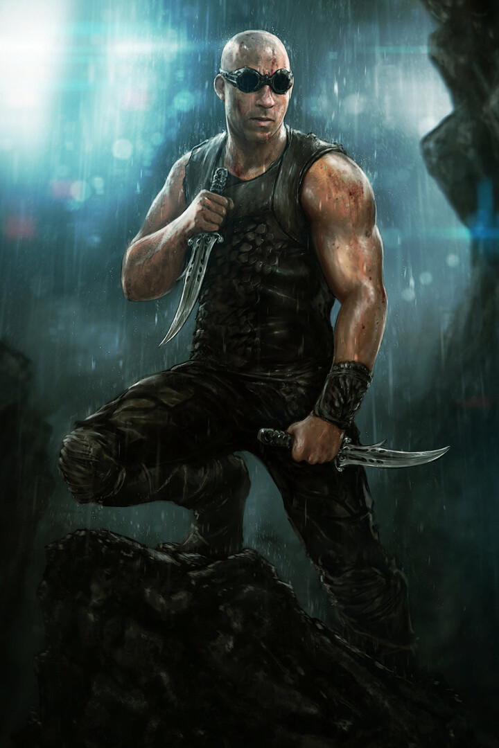 Riddick Drawings