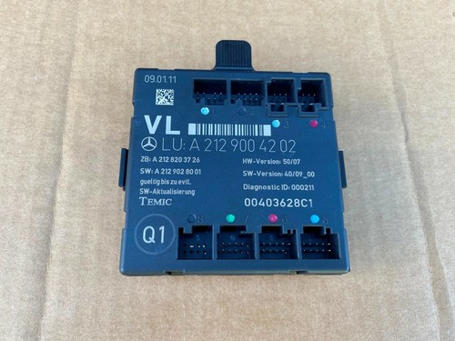 Mercedes Benz C63 AMG W204 2011 Door Control Module ECU Front LHS ...