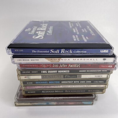 Lot Of 10 Various Artists Pop Rock Music Cds (CD LOT) VG Rock & Pop ...