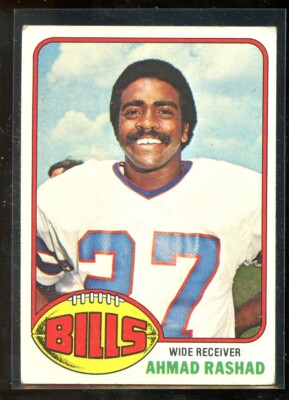 1976 TOPPS #383 AHMAD RASHAD BILLS EX A03033 | eBay