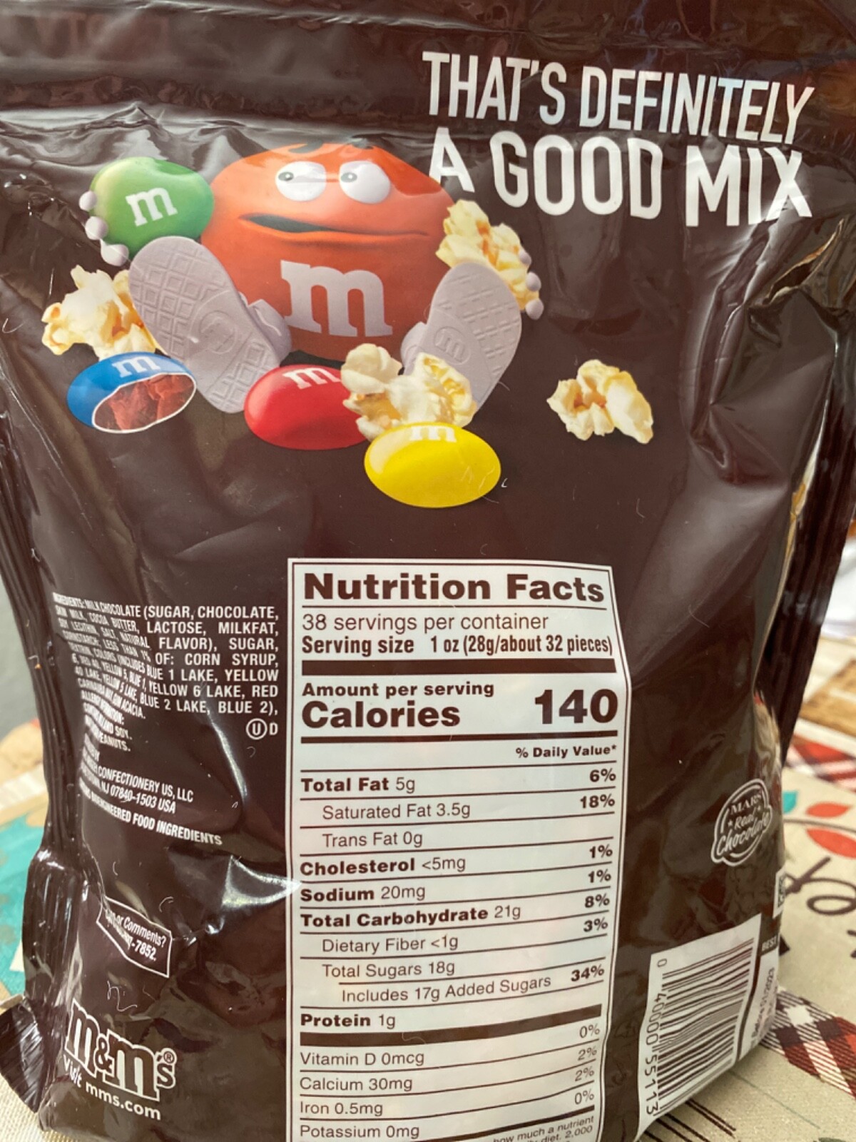 MMs plain candy party size bag | eBay