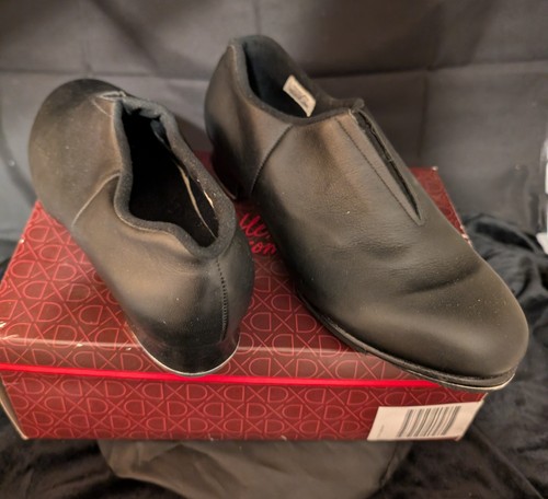 Bloch Tapflex Slip-on Black Leather Tap Shoes, Size 9 | eBay