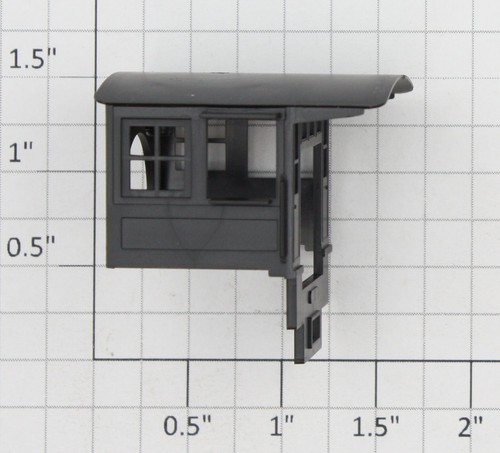 Roundhouse 76250 HO Steam Locomotive Black Plastic Boiler Cab Shell | eBay