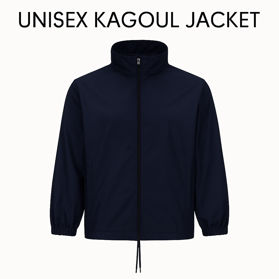 Unisex Kagoul Waterproof Jacket Lightweight Packable Mac Rain Coat ...
