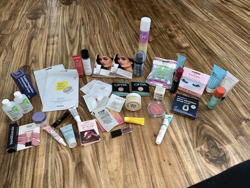 Mixed Beauty Sample Lot 40+ Items Makeup & Skincare | eBay