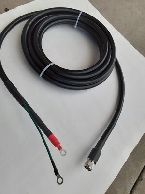 US MADE 10FT LMR-600 (RFC600) PL259 to Terminal HAM Radio VHF cable(50 ...