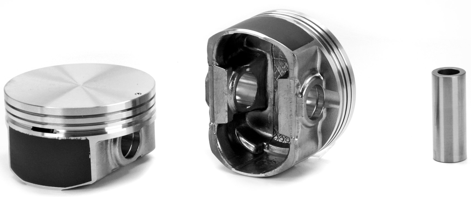 SILVOLITE Hypereutectic Flat Top Pistons Set 8 for GM Chevy 6.0L LS ...