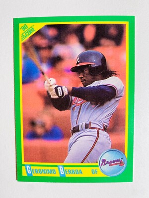 1990 SCORE #151 GERONIMO BERROA ROOKIE NM-MT MLB BASEBALL CARD | eBay