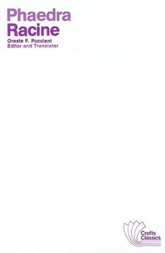 Phaedra by Jean Baptiste Racine: Used 9780882950693 | eBay