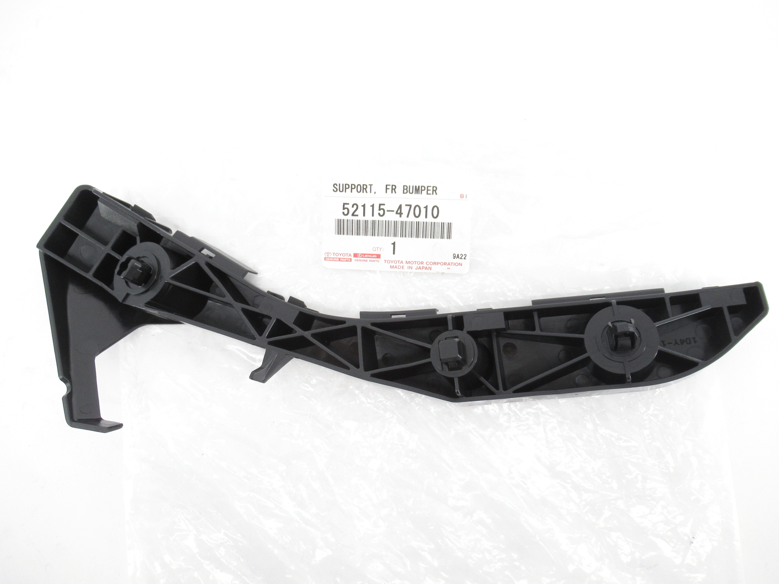 Genuine OEM Toyota 52115-47010 Passenger Front Bumper Side Support 2004 ...