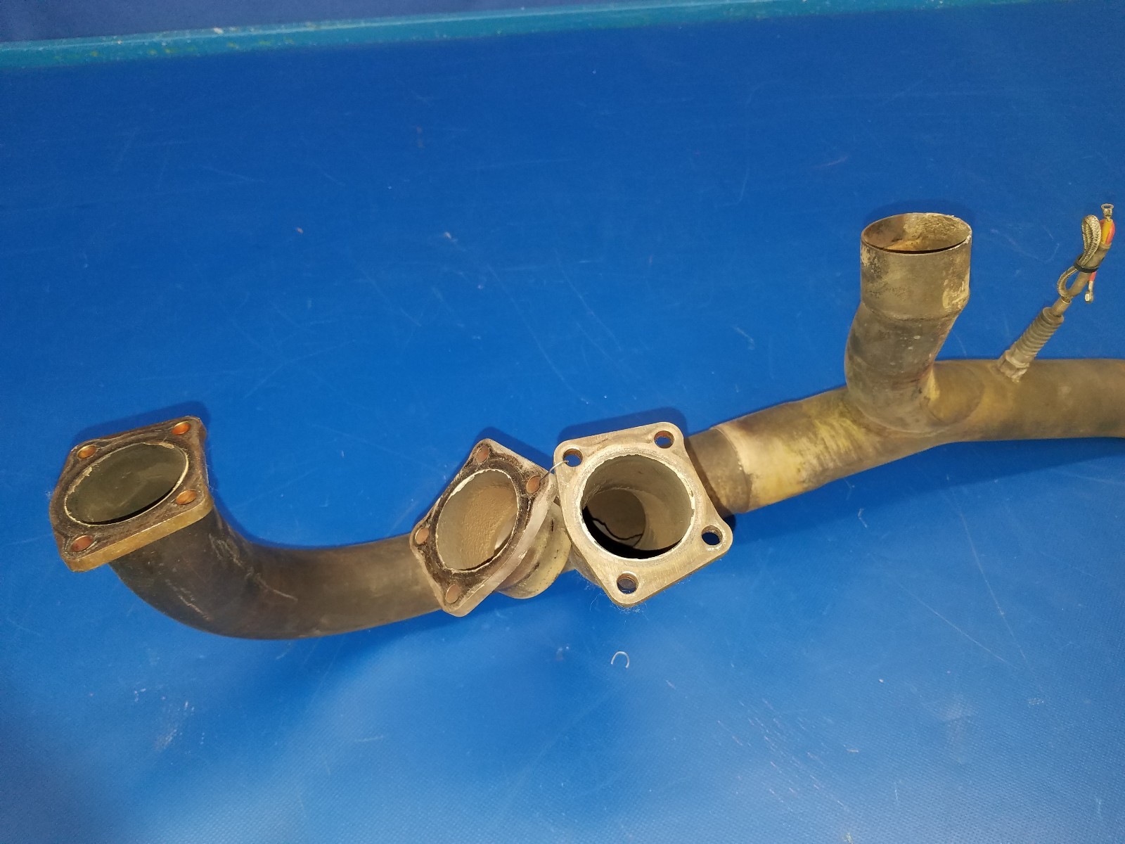 Beech Baron B-55 Exhaust Stack RH OTBD 2" Tailpipe P/N 96-950002-47 ...