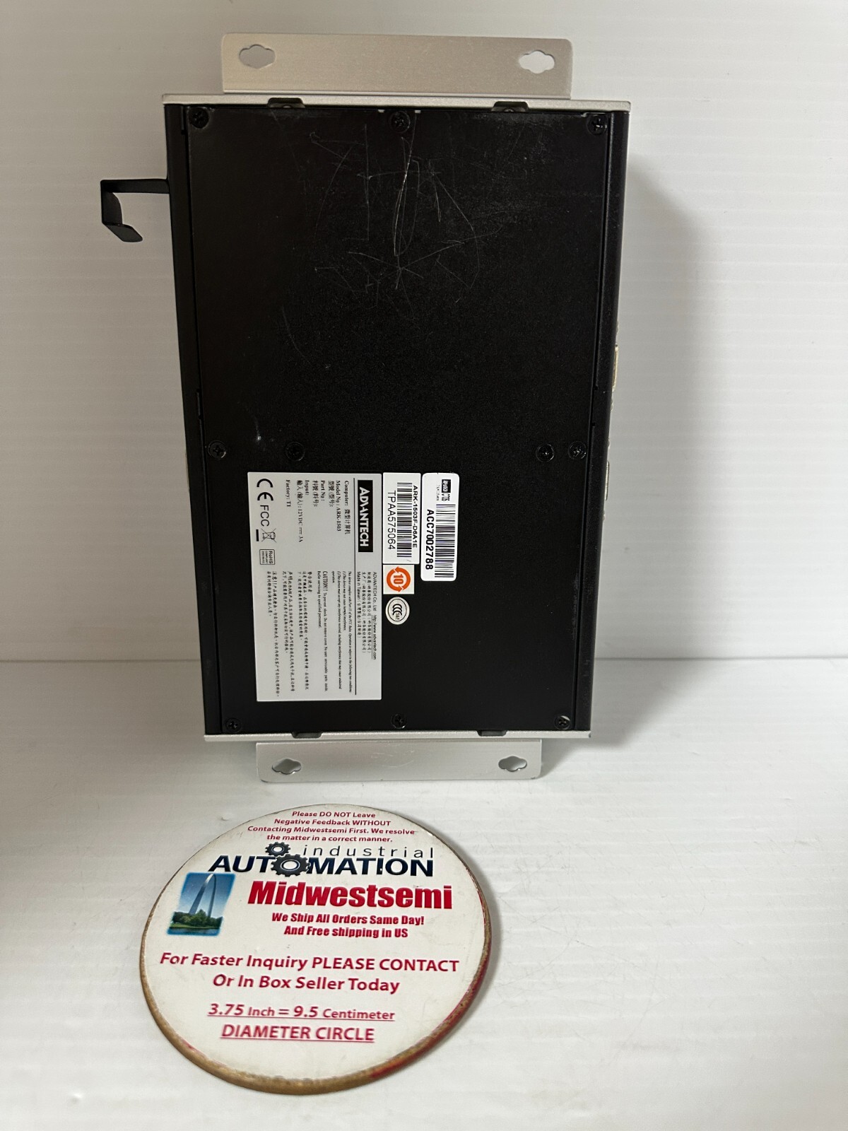 ARK-1503 ADVANTECH ARK-1503F-D6A1E FANLESS INDUSTRIAL PC 12VDC 3AMP SHIPSSAMEDAY | eBay