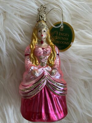 Inge German glass Princess Ornament - NWT | eBay